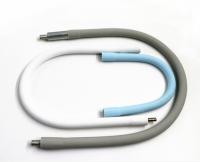 China ZINC PLATED Metal Gooseneck Tube / Microphone Stand Flexible Arm For Medical Lamp for sale