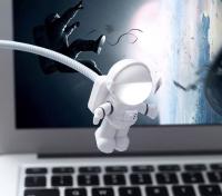 China Heavy Duty Flexible Gooseneck Arm Spaceman Astronaut LED Night Light Adjust for sale