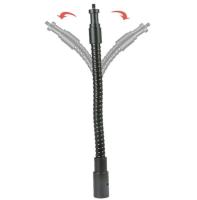 China Adapter Flexible Gooseneck Arm Metal Tube Screw Light Stand Arm 27cm 190g for sale