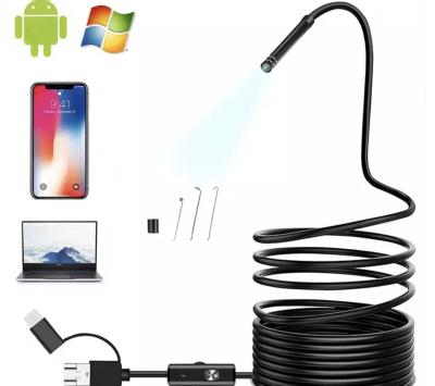 China 1280*720 Flexible Gooseneck Tube Camera Holder For Video Borescope Plumbing Camera for sale