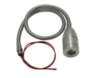 China 24v Flexible LED Lamp Gooseneck Webcam Stand 560mm for sale