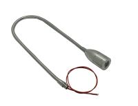 China 24v Flexible LED Lamp Gooseneck Webcam Stand 560mm for sale