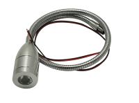 China 24v Flexible LED Lamp Gooseneck Webcam Stand 560mm for sale
