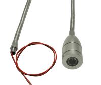 China 24v Flexible LED Lamp Gooseneck Webcam Stand 560mm for sale