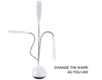 China 360 Degree Desk Lamp Gooseneck Rotation Adjustable Gooseneck Book Holder Lights for sale