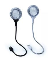 China DC5V Rechargeable USB Lamp Ring Cabinet Light Gooseneck Tube 5.6cm for sale