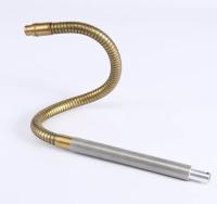 China 316 Stainless Steel Flexible Tube Triangle 4Mm Flexible Metal Gooseneck Tube Bronze Copper for sale