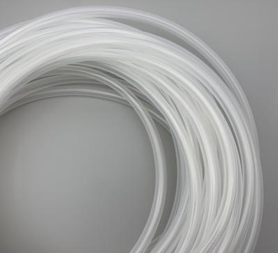 China 25mm Silicone Rubber Tube  Food Grade Drink Soft Flexible Rubber Tubing 60shore for sale