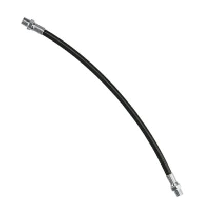 China Rubber Long Flexible Grease Gun Hose CNC 30cm Manual for sale