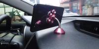 China Flower Gooseneck Phone Holder Flexible Mobile Holder For Table 150mm for sale
