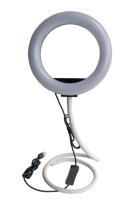 China 8 Inches White LED Light Gooseneck 112cm For Youtube Video Ring Light for sale