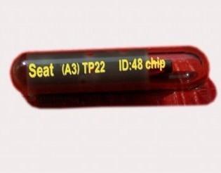 China SEAT A3 TP22 ID48 Chip Auto Key Transponder Chip, OEM Car Key Chips for sale