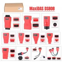 China Autel Full Set OBDII Cables and Connectors Kit for DS808/MK808/MP808 for sale