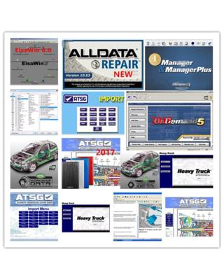 China Alldata 10.53 2013 Q3 Automotive Repair Data + Mitchell Ondemand 5.8.2 10/2013 Version in 1TB Hard Disk for sale