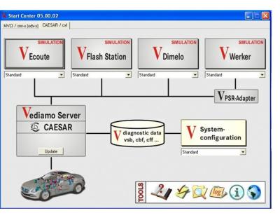 China Vediamo  Development and Engineering Software V05.00.05 for MB SD C4 Suitable for All Serial Number for sale