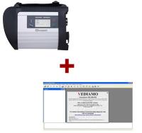 China Wireless Star Diagnostic Tool MB SD Connect Compact 4 Plus Vediamo V05.00.05 Development and Engineering Software for sale