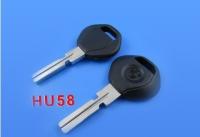 China Transponder Key ID44 with Metal Logo, 4 track Car Key Blanks Shell for sale
