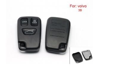 China Custom  Remote Key Shell, Plastic 3 Button Car Key Blanks for sale
