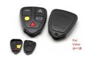 China 4+1 Button  Remote Key Shell, Auto Remote Key Case / Blanks For for sale