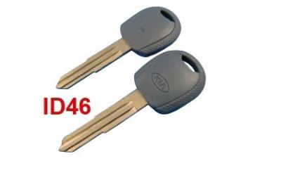 China Kia Transponder Key Chip Id46, Custom Kia Key Blanks for sale