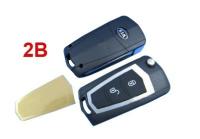 China KIA Sportage Modified Remote Key Blanks, Auto Remote Key Shell with 2 Button for sale