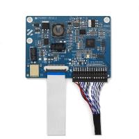 China ZY08011 EDP to LVDS Adapter Board 12V Supply Voltage TFT Driver Board 75mm for sale