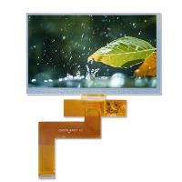 China 7 Inch Industrial TFT LCD Screen 800x480 RGB Display 350 cd/m2 for sale