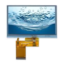 China 4.3 Inch 480x272 Resistive Touch Screen LCD Display 300 Nits RGB40 for sale