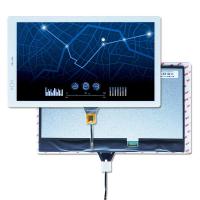 China 13.3 Inch 1920x1080 Industrial Touchscreen LCD Panel 330 Nits Capacitive Touch Display for sale