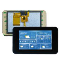 China 4.3 Inch Capacitive Touch Panel 480x272 Pixels 300 Nits TFT LCD Display Industrial for sale
