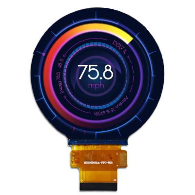 China 2.76 Inch Round TFT Display 480x480 Pixels 450nits Sunlight Readable LCD for sale