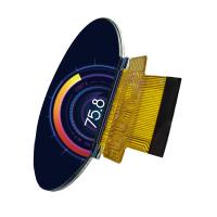 China 2.76 Inch Round TFT Display 480x480 Pixels 450nits Sunlight Readable LCD for sale