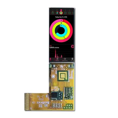 China 1.1 Inch AMOLED Display 450 Nits 126x294 Resolution Small Panel for Wearables for sale