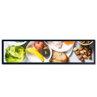 China 28 Inch Stretched Bar LCD 1920x360 High Brightness 500cd/m2 LVDS TFT Display for sale
