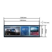 China 49.5 Inch Stretched Bar Monitor 3840x1080 High Brightness LVDS TFT LCD Display 300-450cd/m2 for sale