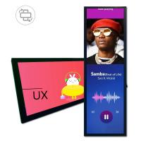 China 49.5 Inch Stretched Bar Monitor 3840x1080 High Brightness LVDS TFT LCD Display 300-450cd/m2 for sale