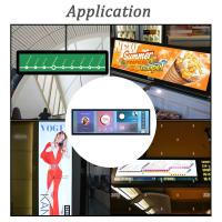 China 49.5 Inch Stretched Bar Monitor 3840x1080 High Brightness LVDS TFT LCD Display 300-450cd/m2 for sale