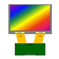 China 12.1 Inch Industrial Touch Display 1768x828 IPS TFT LCD Panel 450cd/m² for sale