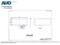 China 12.3 inch 2400x900 Bar Type LCD Display Wide Temperature -30 to 85°C LVDS for sale