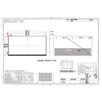 China 13.1 Inch Bar LCD Display 1920x932 Capacitive Touch Industrial Panel 500cd/m2 for sale