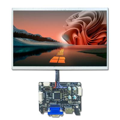 China 10.1 Inch HDMI LVDS Converter Board 1024x600 Display 350 cd/m2 Brightness for sale