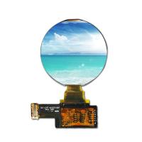 China 1.54 Inch Round AMOLED Display 466x466 Portable Monitor 600cd/m2 MIPI SPI for sale