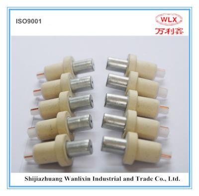 China S Type Consumption Expendable Disposable Thermocouple Tips For Steel Mill for sale