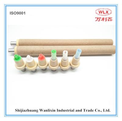 China Rapid Expendable Thermocouple Heads/Tips For Steel and Foundry Application for sale