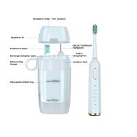 China Multifunctional Rechargeable Electric Toothbrush With Intelligent Disinfect Air Drying for sale