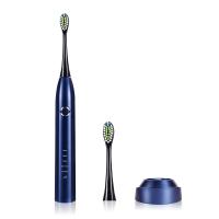 China 12 Modes Sonic Technology Toothbrush , IPX8 Blue Electric Toothbrush for sale