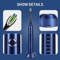 China Smart Sonic Travel Electric Toothbrush With 1200mAh Lithium Battery for sale