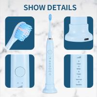 China Smart Rechargeable Electric Toothbrush IPX7 Sonic Power 235mm Size for sale