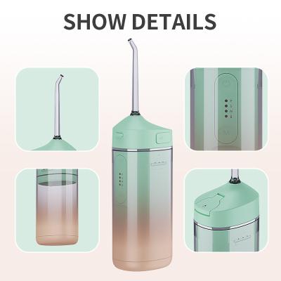 China 4 Nozzles Mini Water Flosser Cordless For Outdoor Household Hotel for sale