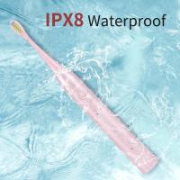 China 15 Modes Electric Travel Sonic Toothbrush IPX7 For Outdoor Hotel for sale